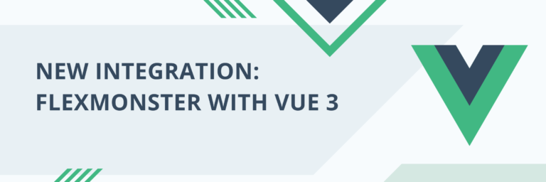 Pivot Table for Vue 3 applications • Flexmonster
