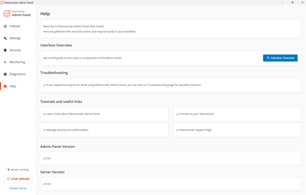 Flexmonster Admin Panel guide • Flexmonster