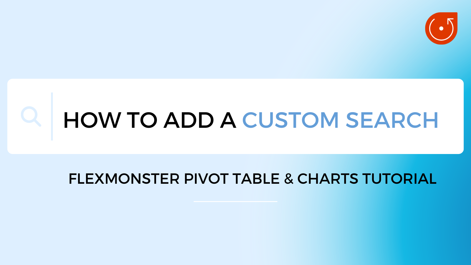 How To Add Custom Search To Pivot Table