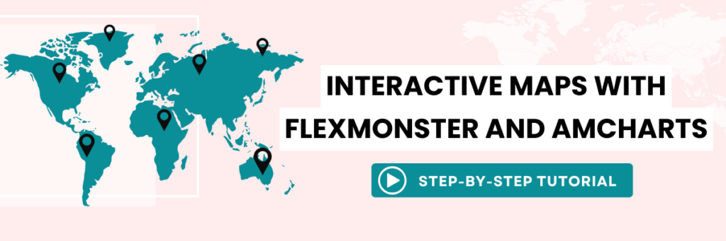 Interactive Map Dashboard with Flexmonster and amCharts